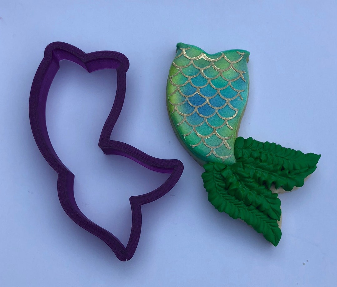 Mermaid Tail #1 Cookie Cutter and Fondant Cutter and Clay Cutter - Etsy