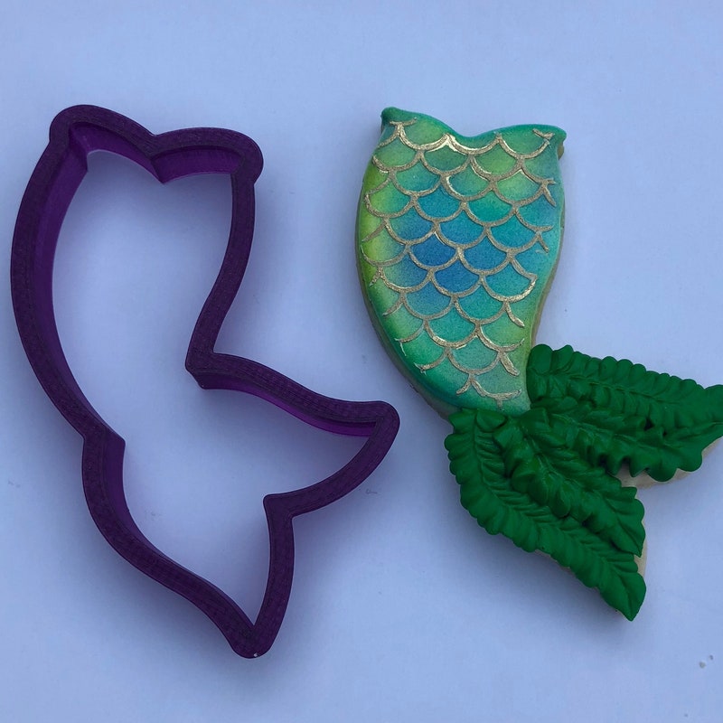 Mermaid Tail Cookie - Etsy