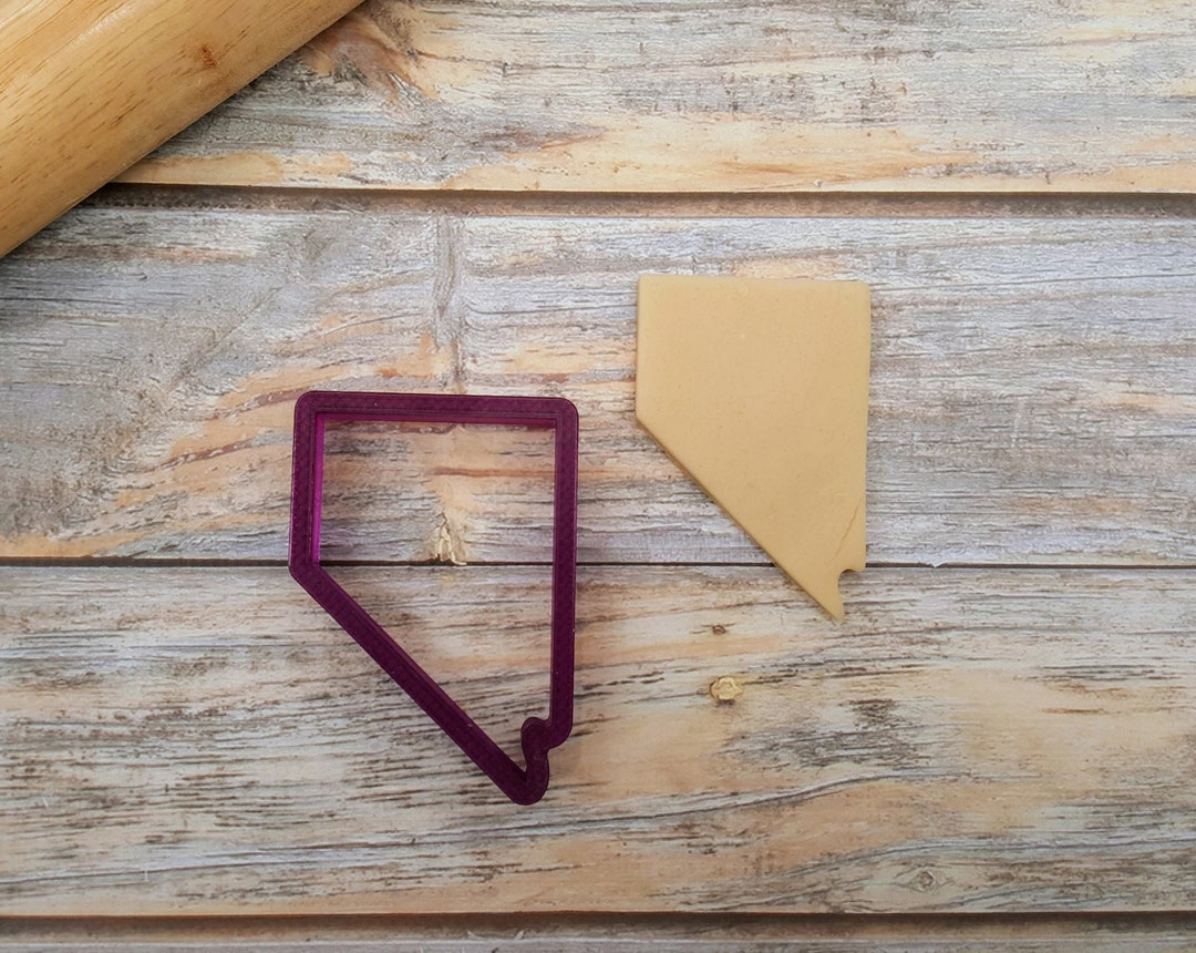 State of Nevada Cookie Cutter and Fondant Cutter and Clay Cutter - Etsy