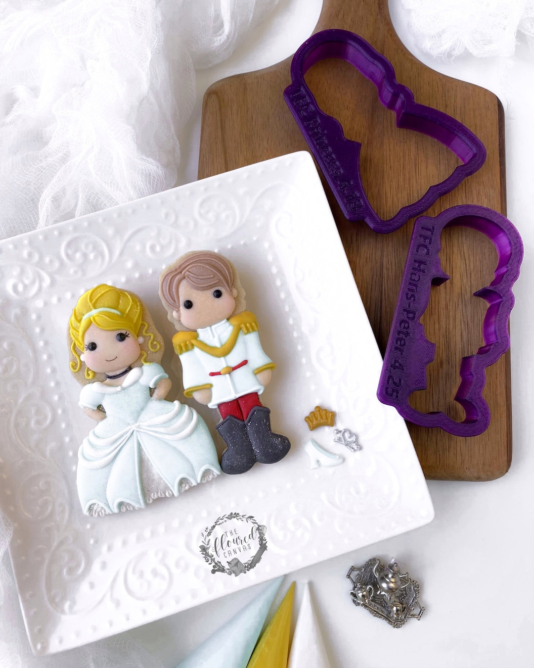 The Floured Canvas Princess Collection Cookie Cutters - Etsy