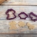Mini Graduation Set Cookie Cutters and Fondant Cutters and - Etsy