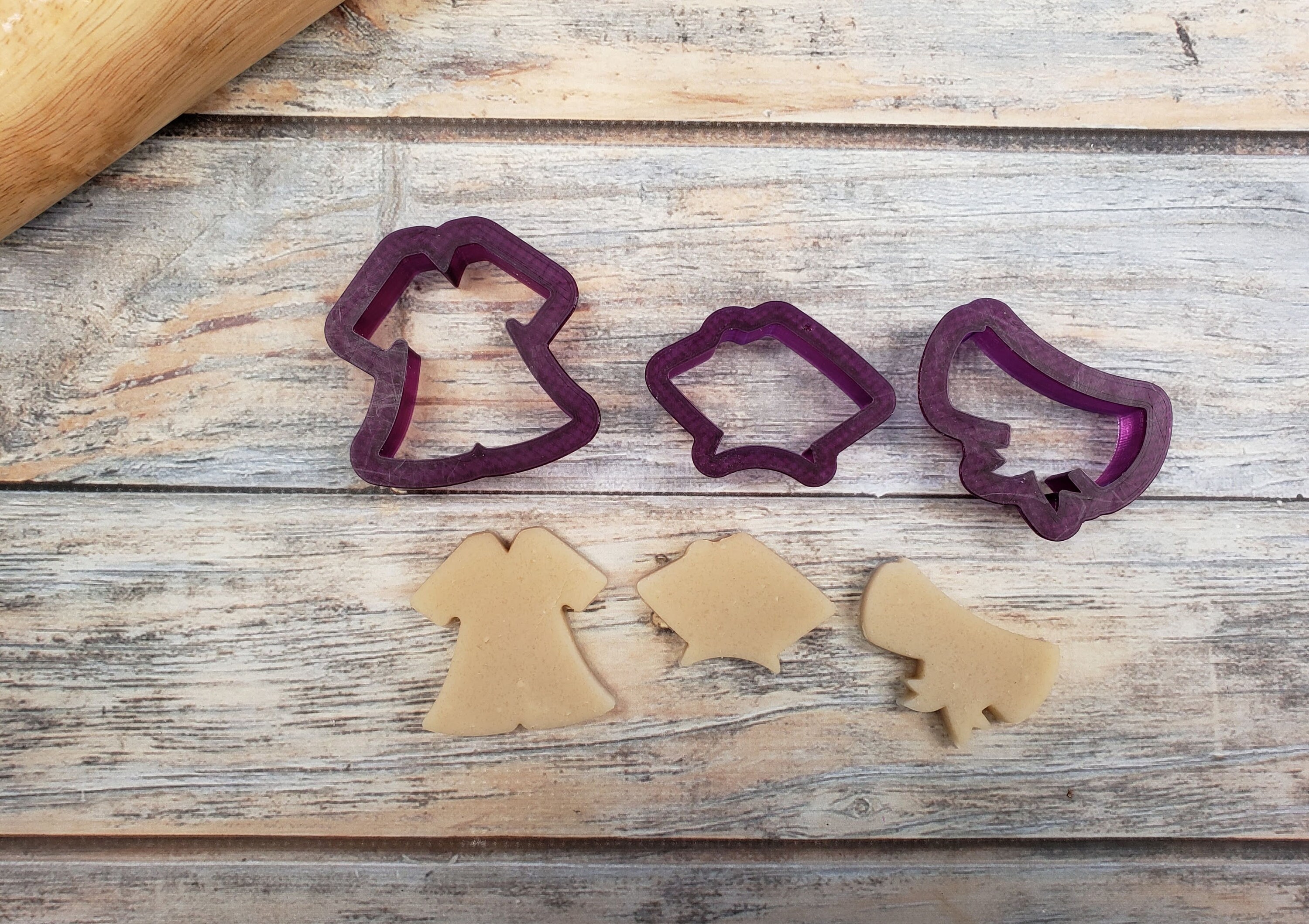 Mini Graduation Set Cookie Cutters and Fondant Cutters and - Etsy