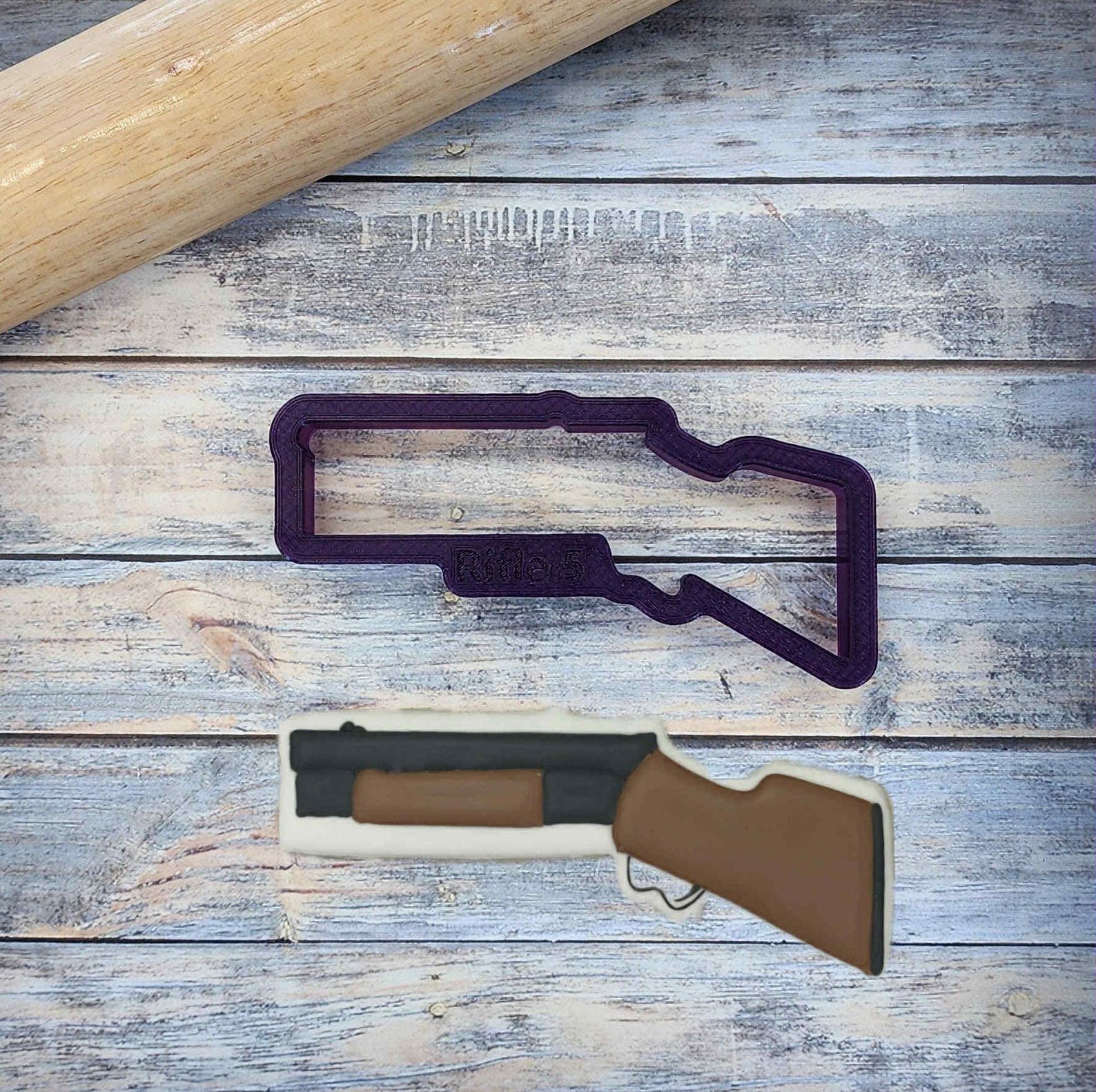 Hunting Gun Cookie Cutter and Fondant Cutter and Clay Cutter - Etsy