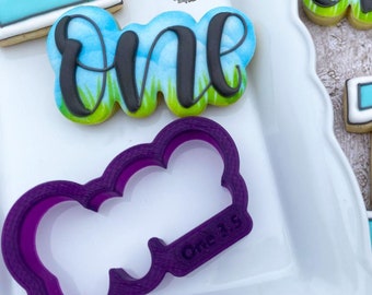 Nancy Number One Cookie Cutter - Etsy
