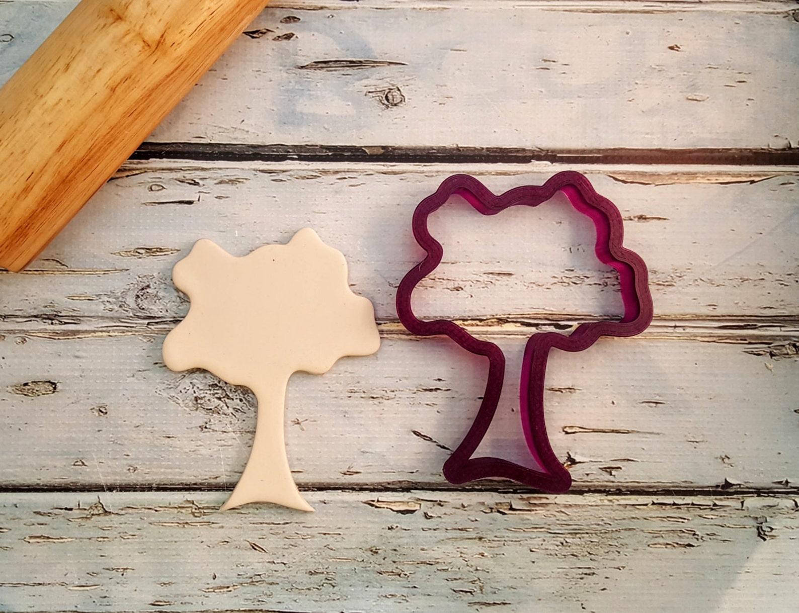 Realistic Tree #2 Cookie Cutter and Fondant Cutter and Clay Cutter - Etsy