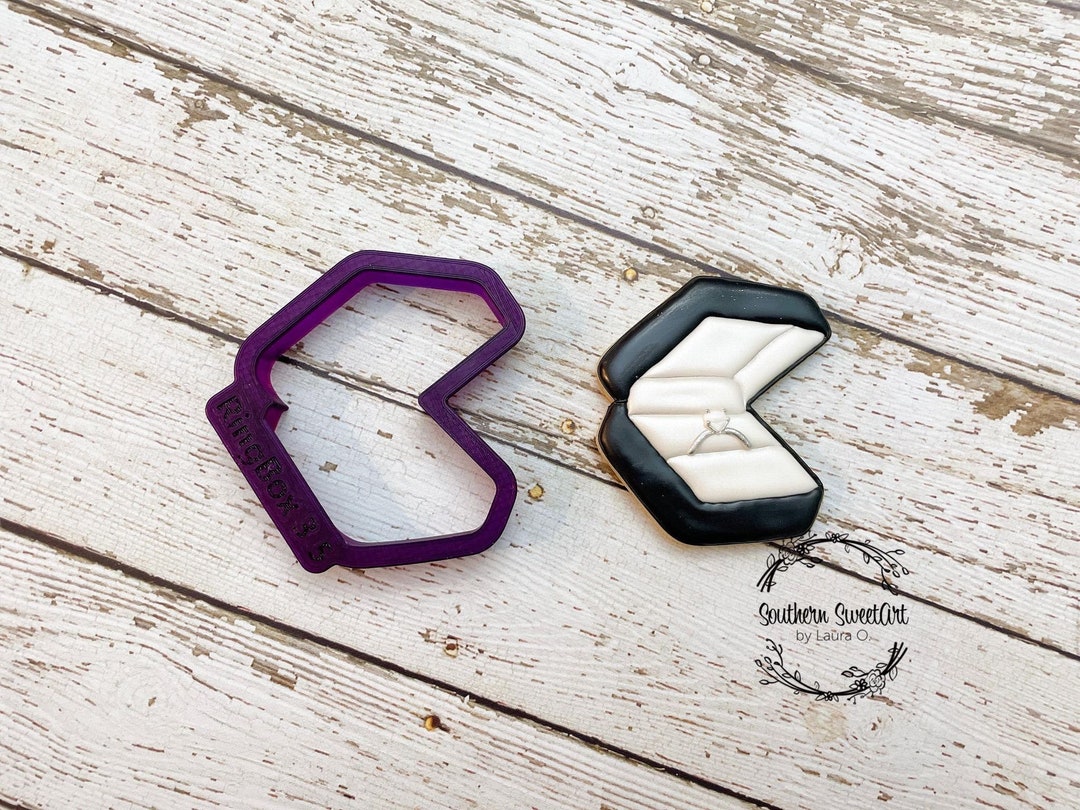 Ring Box Cookie Cutter and Fondant Cutter and Clay Cutter - Etsy