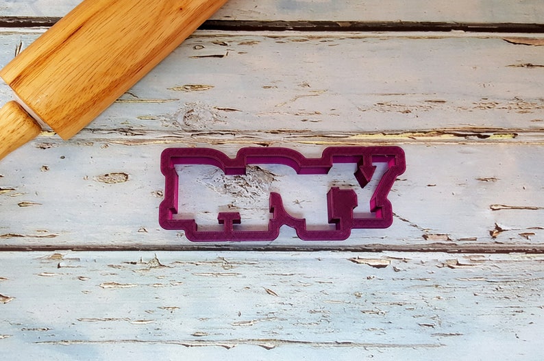 Party Word Cookie Cutter and Fondant Cutter and Clay Cutter | Etsy