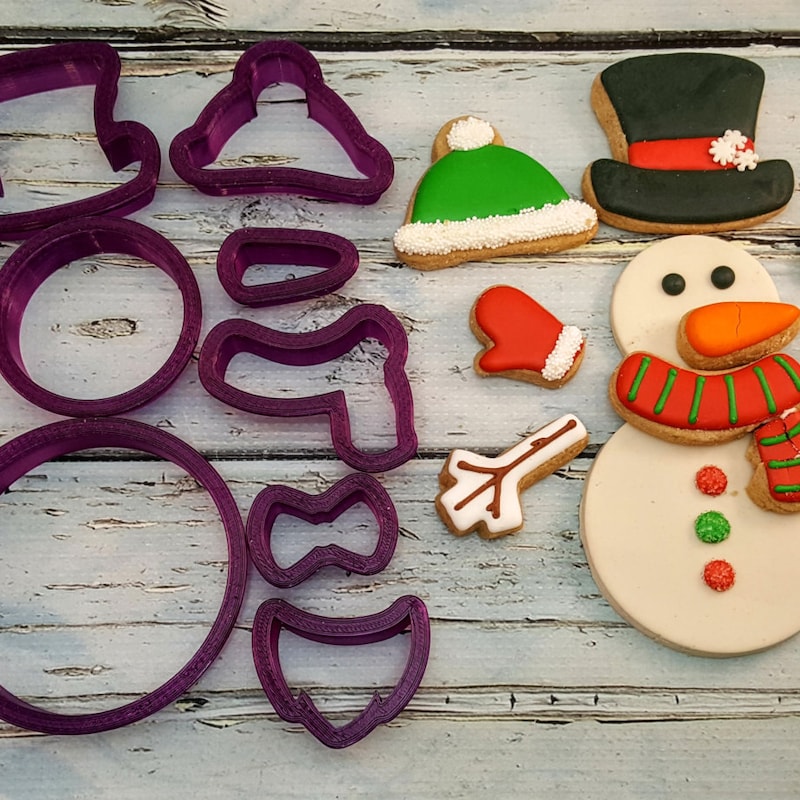 Build a Snowman Puzzle - Etsy