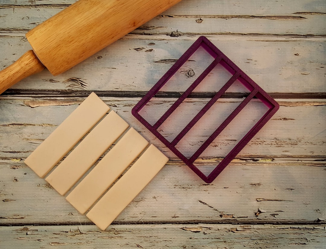 Multi-mini Rectangle Cookie Cutter and Fondant Cutter and Clay Cutter ...