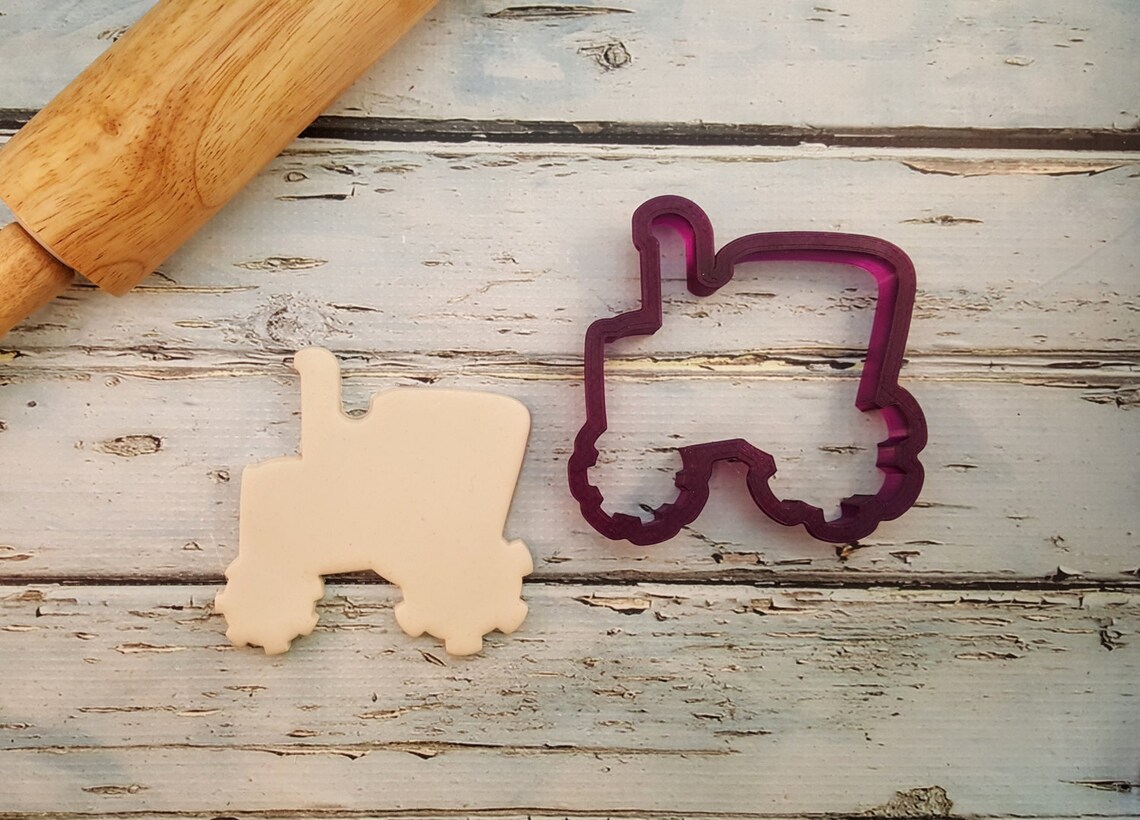 Tractor Cookie Cutter and Fondant Cutter and Clay Cutter - Etsy