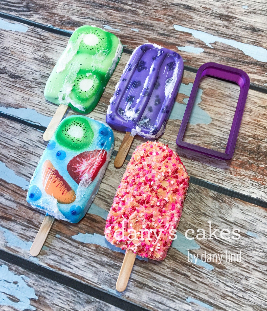 Popsicle #3 Cookie Cutter and Fondant Cutter and Clay Cutter - Etsy