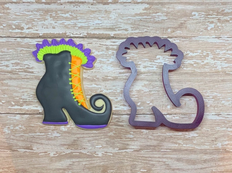 Witch Boot #2 Cookie Cutter or Fondant Cutter and Clay Cutter - Etsy