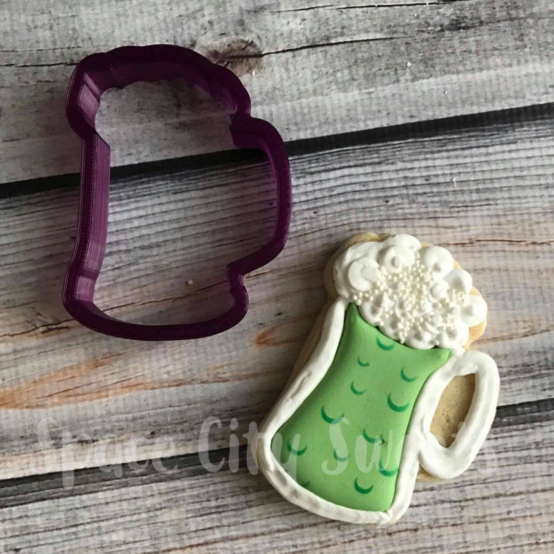 Beer Mug or Root Beer Cookie Cutter and Fondant Cutter and Clay Cutter ...