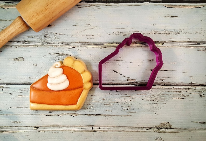 Perfect Pie or Cake Slice Cookie Cutter or Fondant Cutter and - Etsy