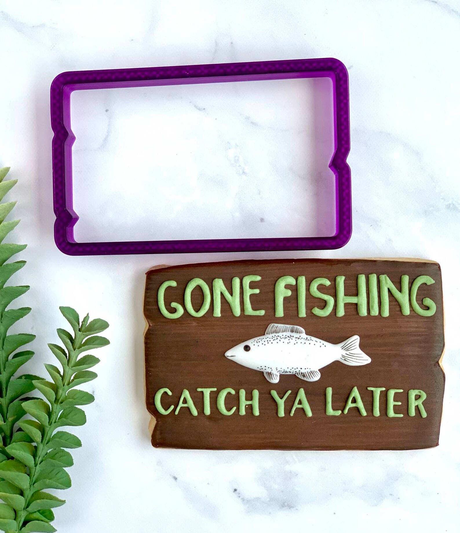 Rustic Wooden Sign Cookie Cutter and Fondant Cutter and Clay Cutter - Etsy