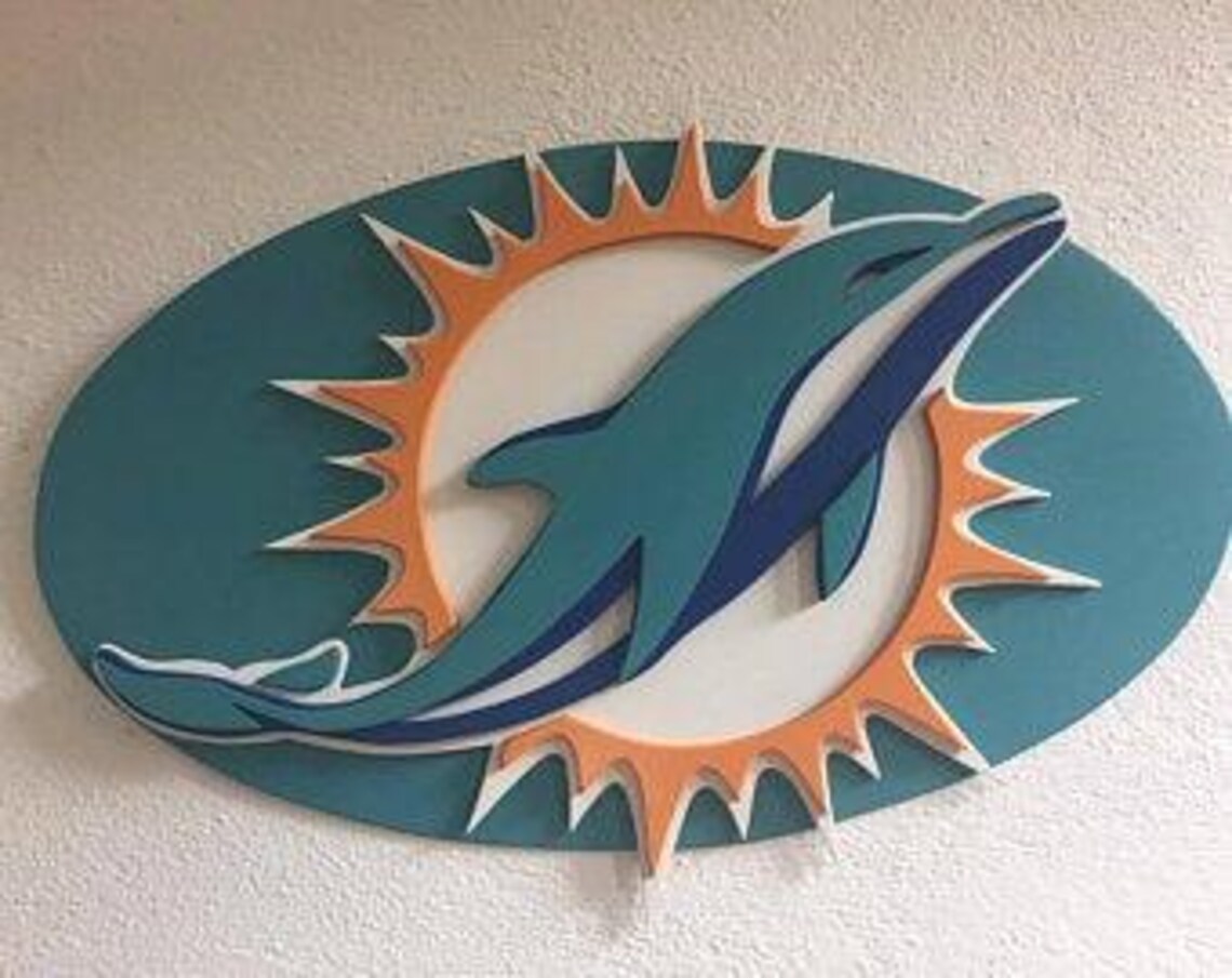 Dolphins Logo, 3d STL Model for CNC Router and 3d Printing - Etsy