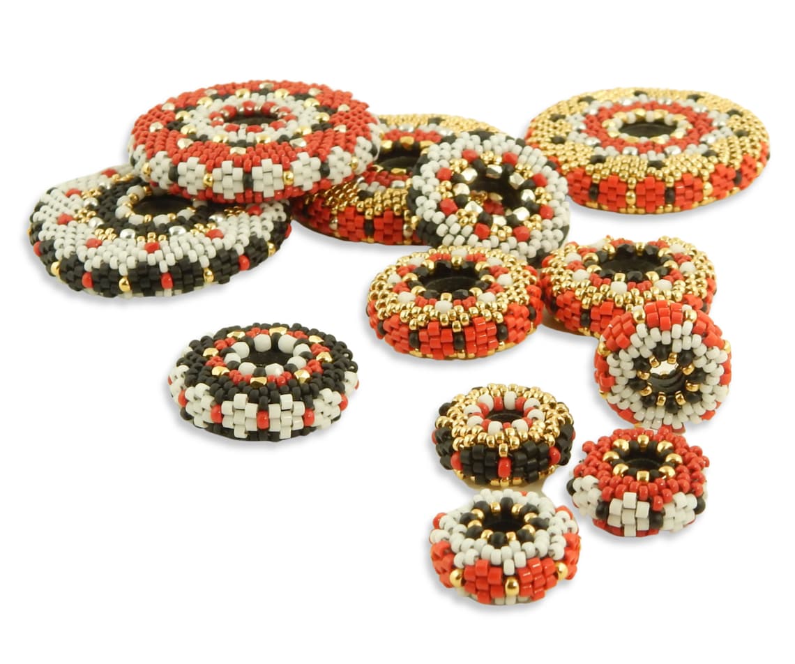 Endless Circles Mandala Beaded Bead Tutorial - Etsy