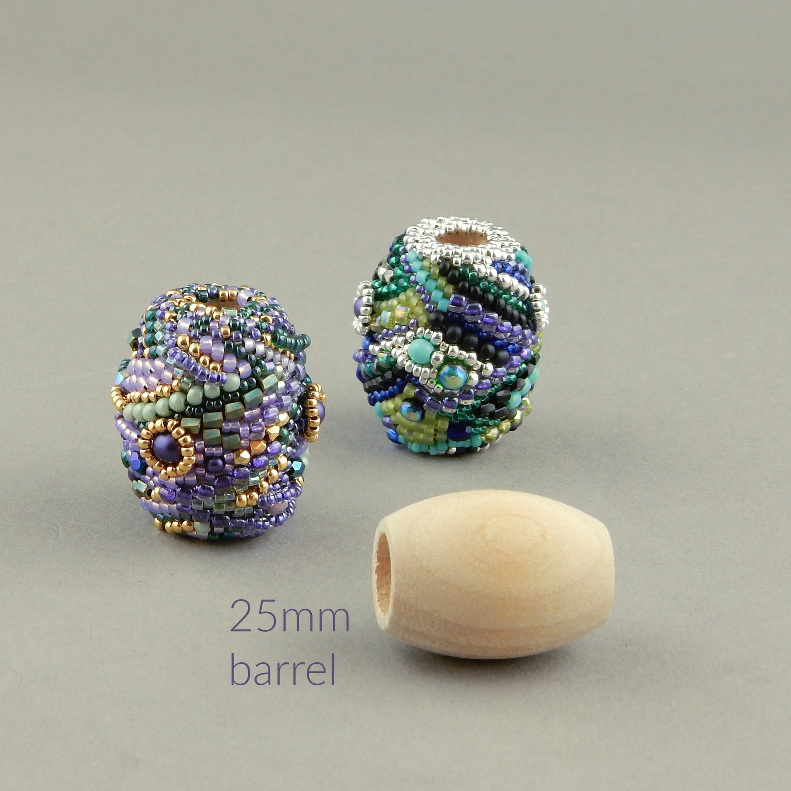 Freeform Peyote Stitch Beaded Bead Kit, Abstract Art Weaving - Etsy