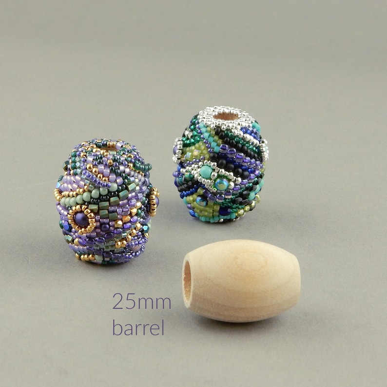 Freeform Peyote Stitch Beaded Bead Kit, Abstract Art Weaving - Etsy