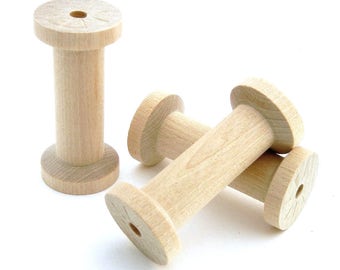 Large Wood Spool | Etsy