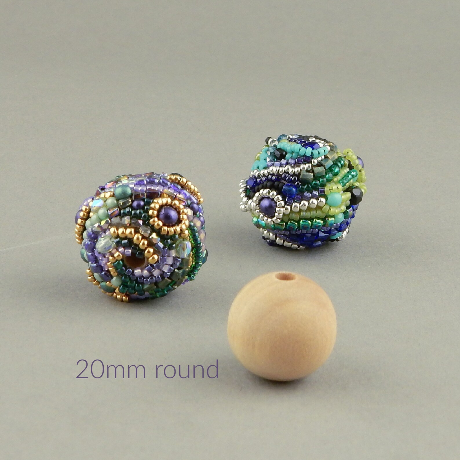 Freeform Peyote Stitch Beaded Bead Kit, Abstract Art Weaving - Etsy