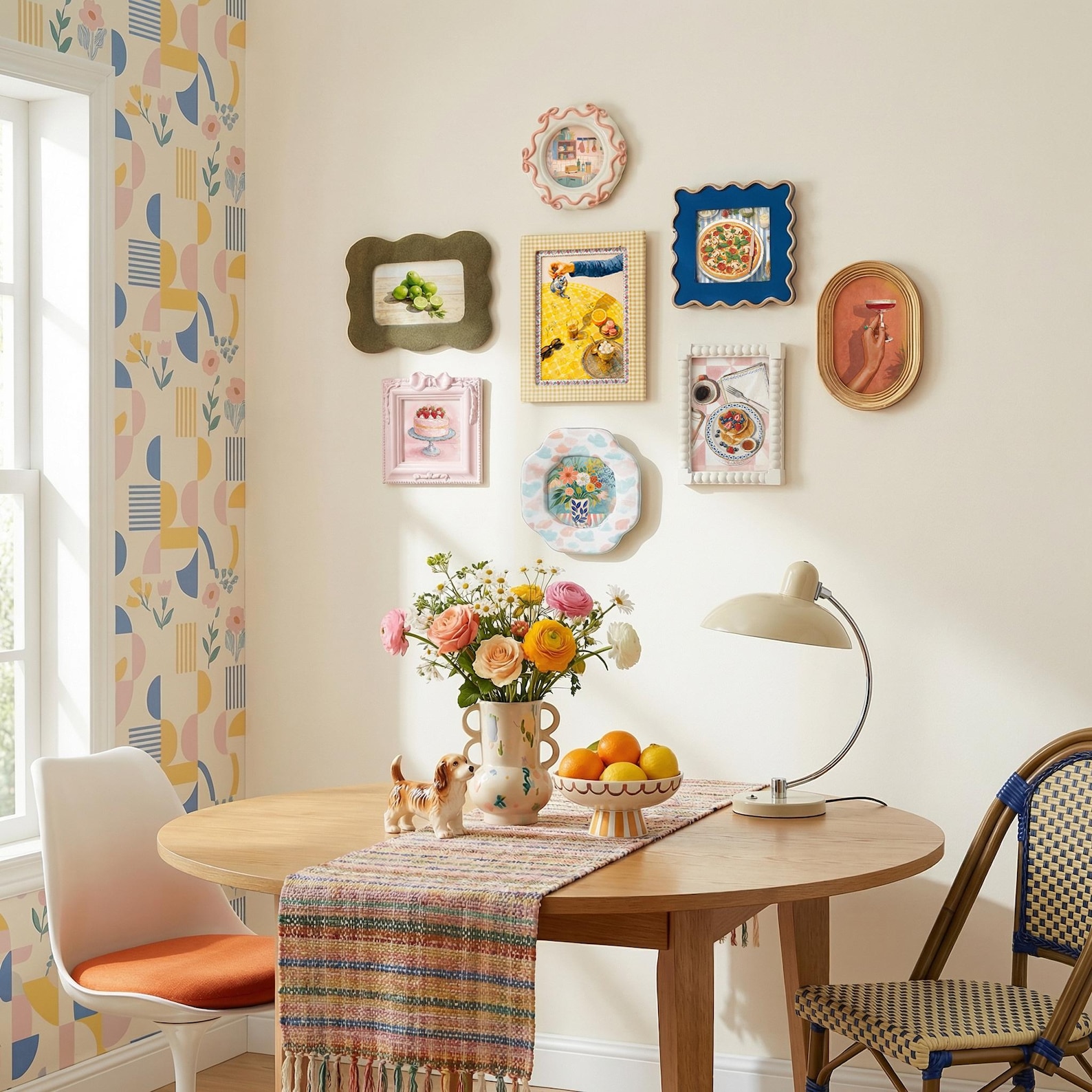 Foodie Whimsical Picture Frame 4x4/4x6/5x7 - Wall & Tabletop | Boho ...