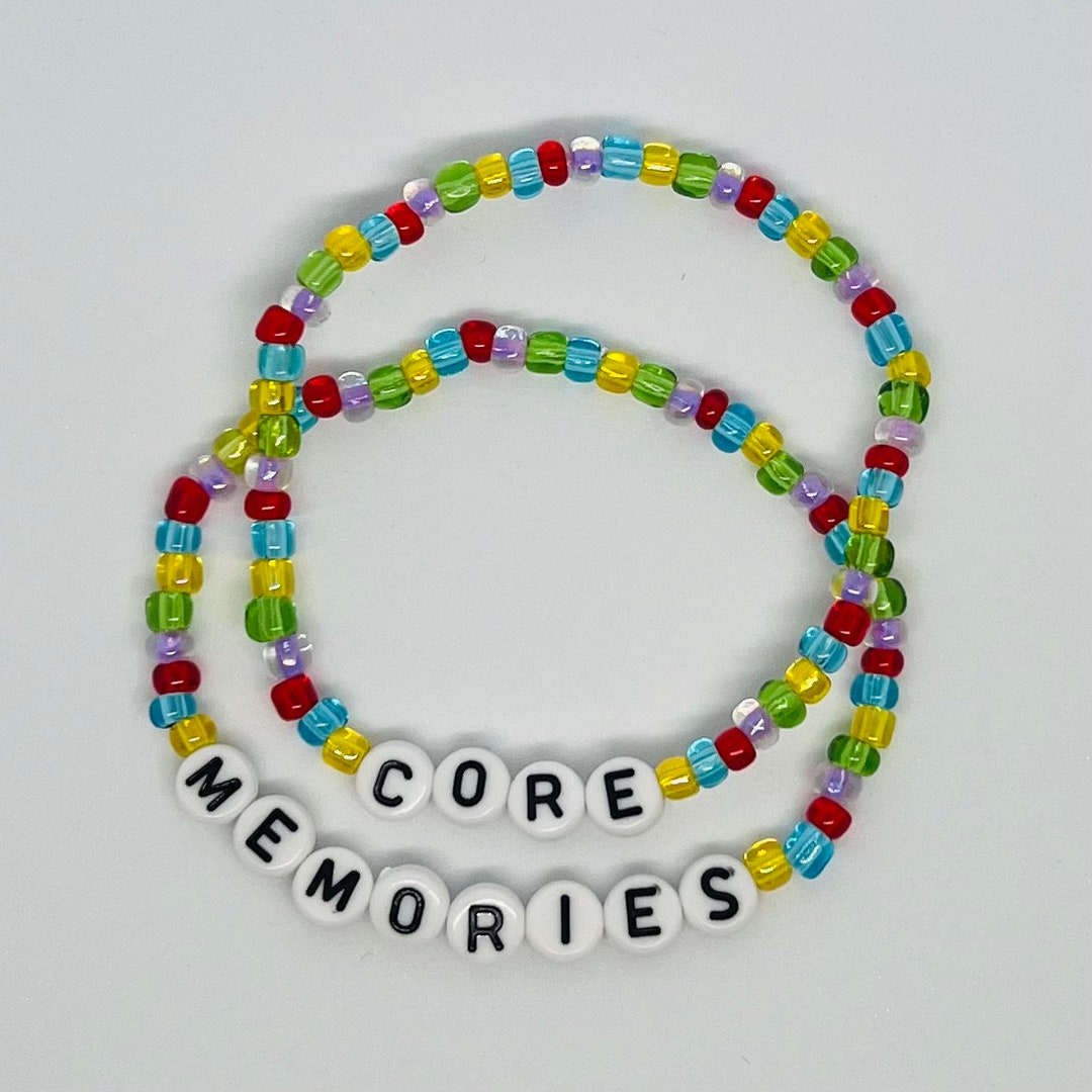 Inside Out Core Memories Beaded Bracelets, Set of 2, Disney Pixar ...