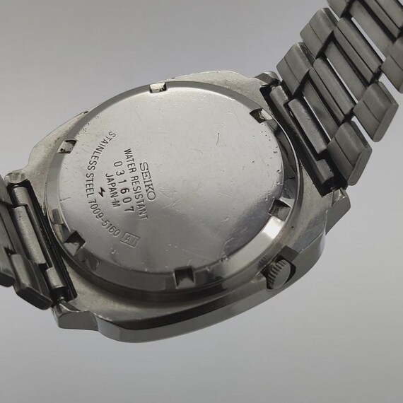 Vintage Seiko 5 Automatic Square ''BLUE DIAL'' Men's … - Gem