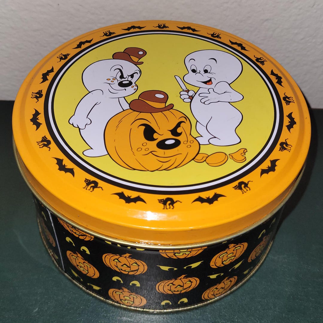 Casper Tin: Retro Halloween Decor, (1980s-90s) - Etsy