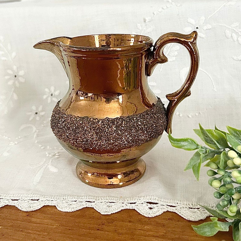 Lusterware Pitcher - Etsy