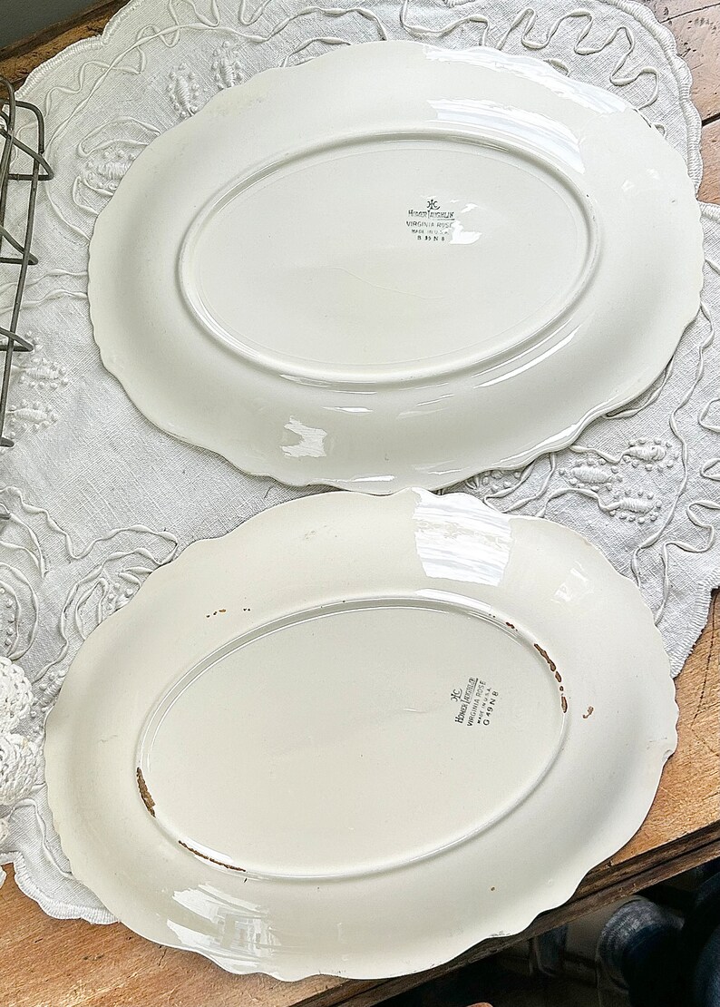 Elegant Homer Laughlin Virginia Rose Serving Platter - Etsy