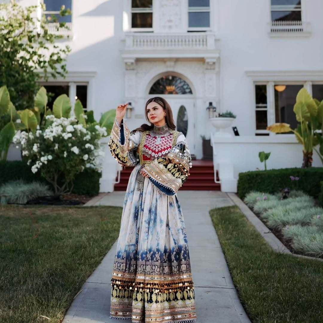 Embroidered Afghan Kuchi Dress: Pashtun Tribal Gown, Bohemian Festival ...