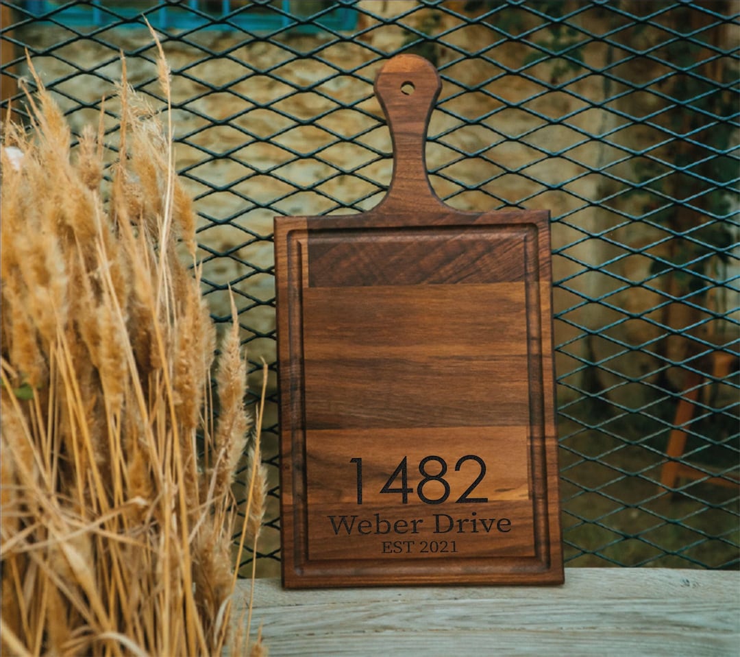 Personalized Engraved Cutting Board, Housewarming Gift - Etsy