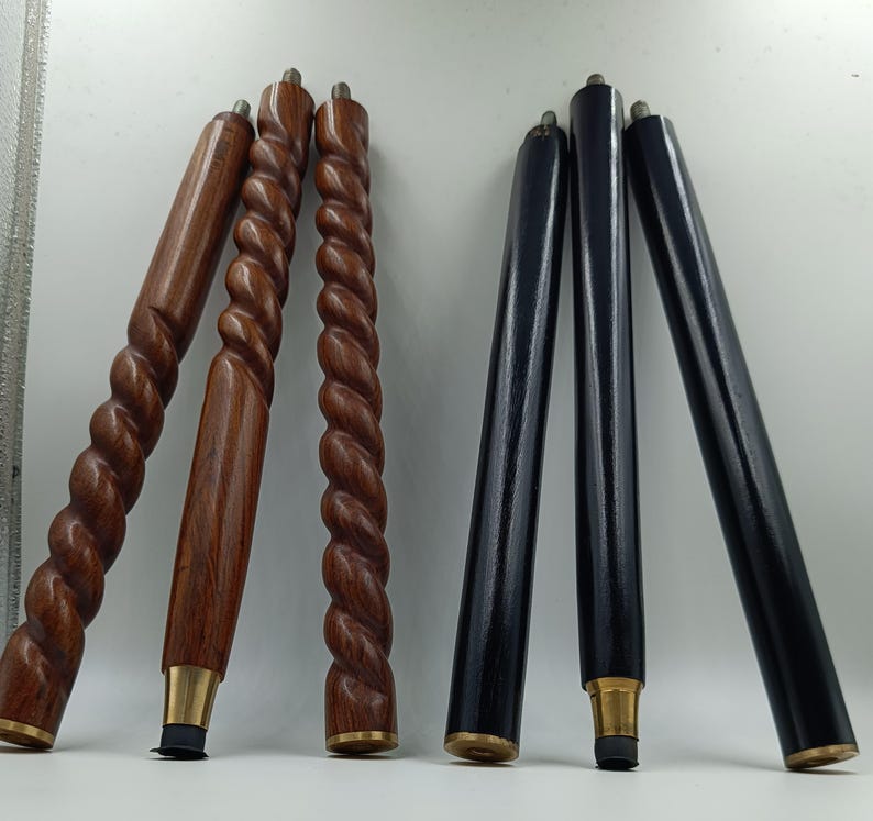 Hardwood Walking Stick Shafts (set of 2) - DIY Cane Project - Etsy