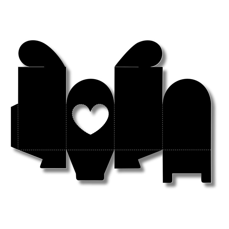 Box Template SVG Bundle:diy Paper Craft Gift Boxes, Favor Gift, Cutting ...