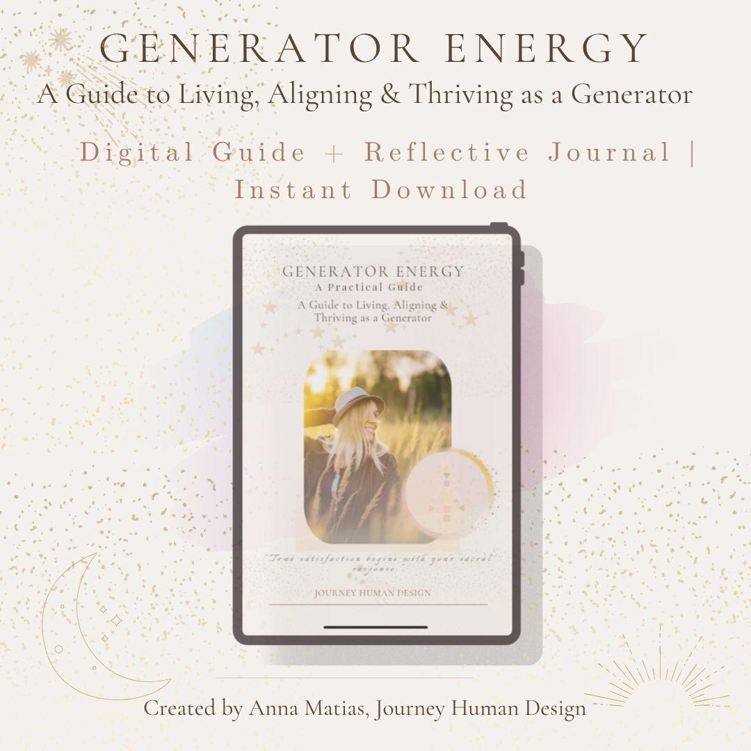 Human Design Generator Guide | Printable PDF for Generators & Mgs ...