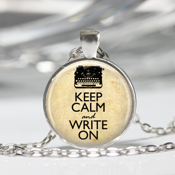 Typewriter Necklace - Etsy