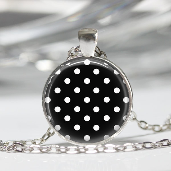 Polka Dot Necklace - Etsy
