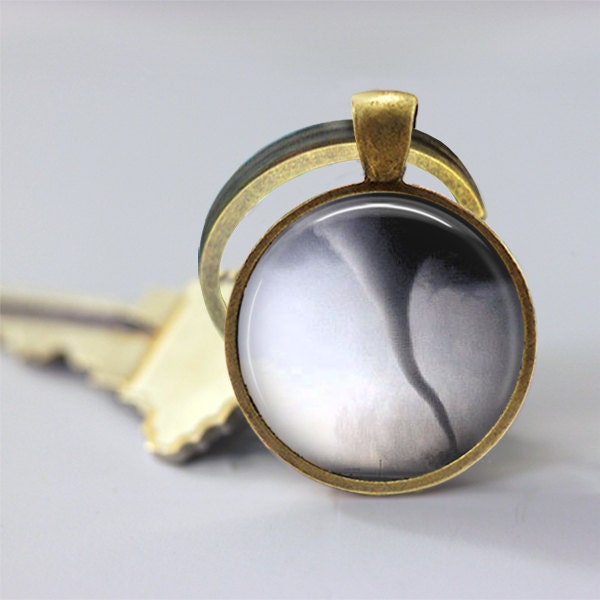 Tornado Keychain Twister Storm Chaser Wizard of Oz Key Chain | Etsy