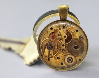 Keychain Watch - Etsy