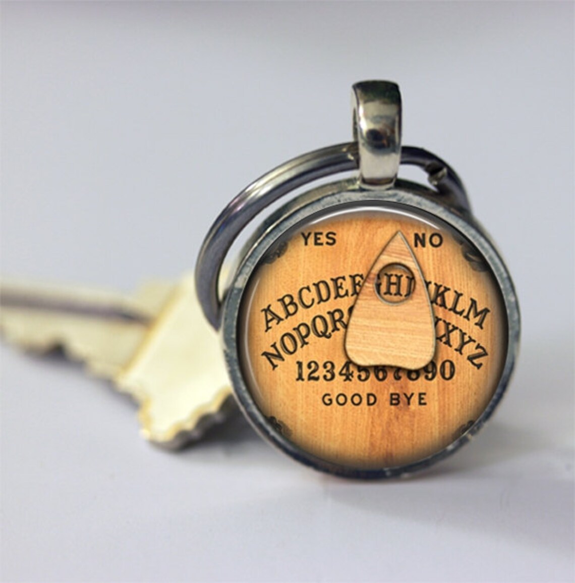 Personalized Key Chain, Ouija Board Key Ring, Board Games, Oujia Board ...