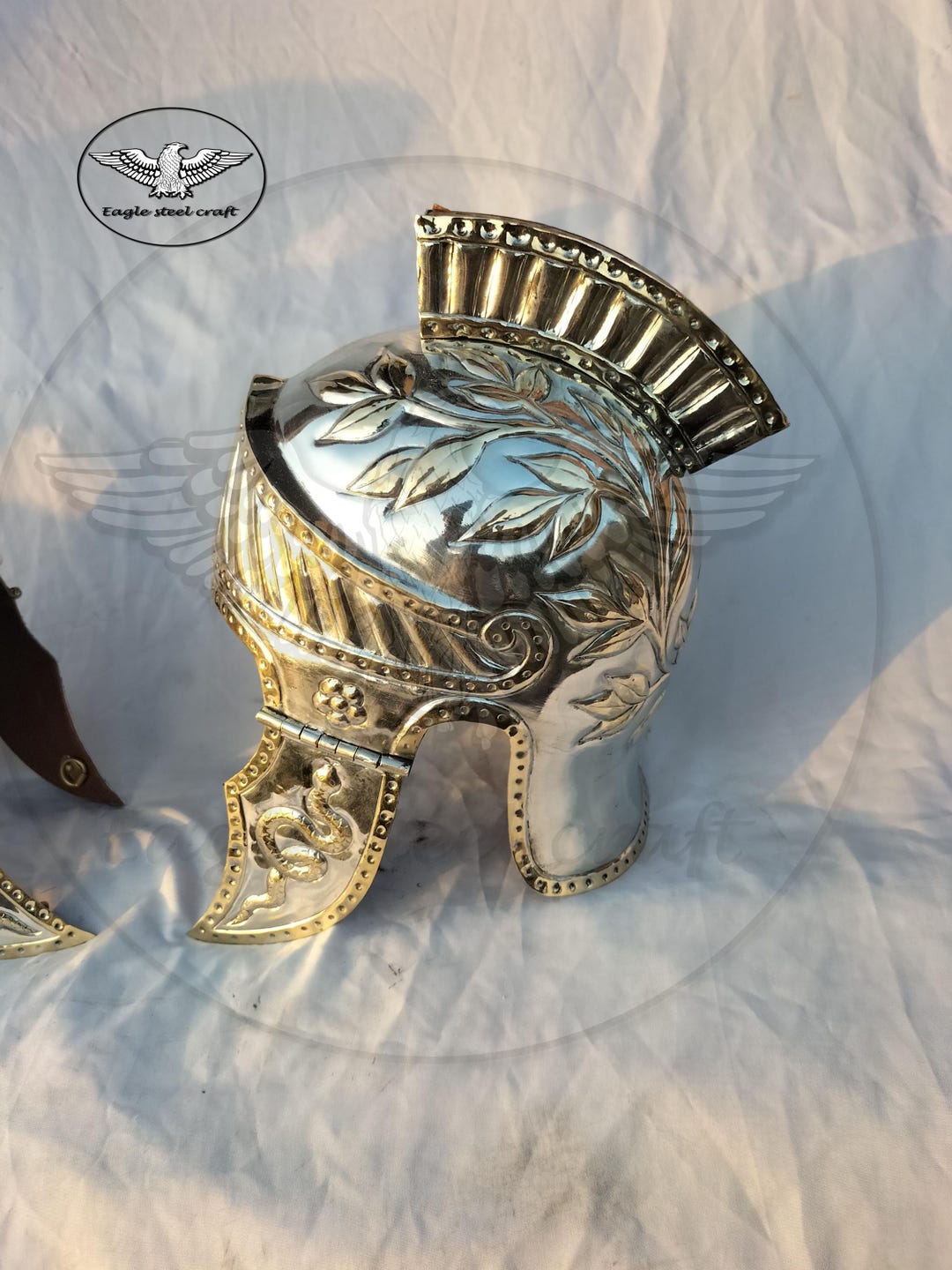 The Roman Praetorian Brass Helmet Inspired by the Bas Reliefs of ...