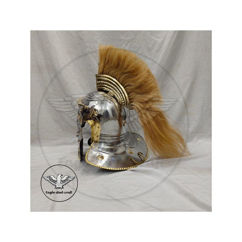 Roman Imperial Gallic Helmet for Reenactmet - Etsy