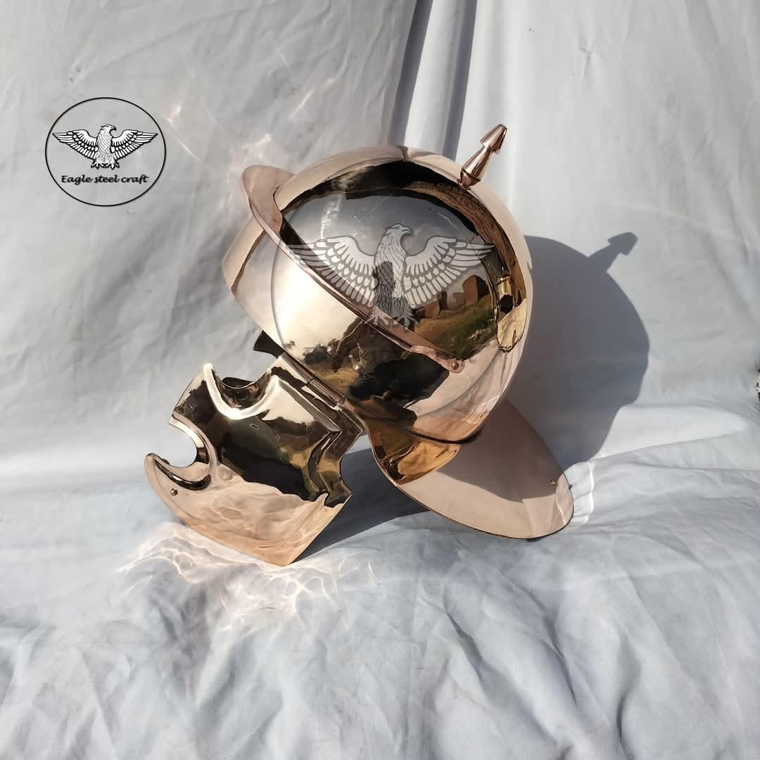 Bronze Replica of a Coolus G Helmet – Dated 1st Century A.D. 1.5 Mm ...