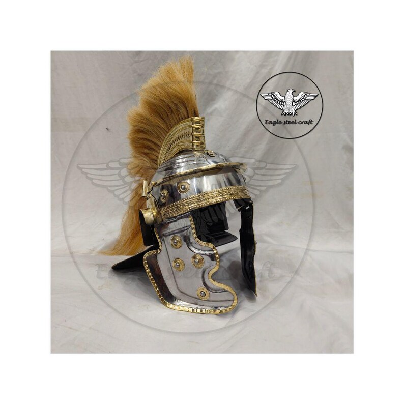 Roman Imperial Gallic Helmet for Reenactmet - Etsy