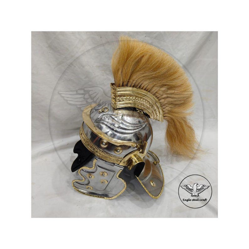 Roman Imperial Gallic Helmet for Reenactmet - Etsy