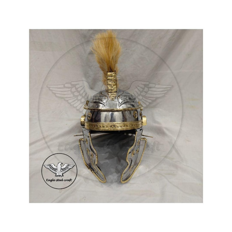 Roman Imperial Gallic Helmet for Reenactmet - Etsy