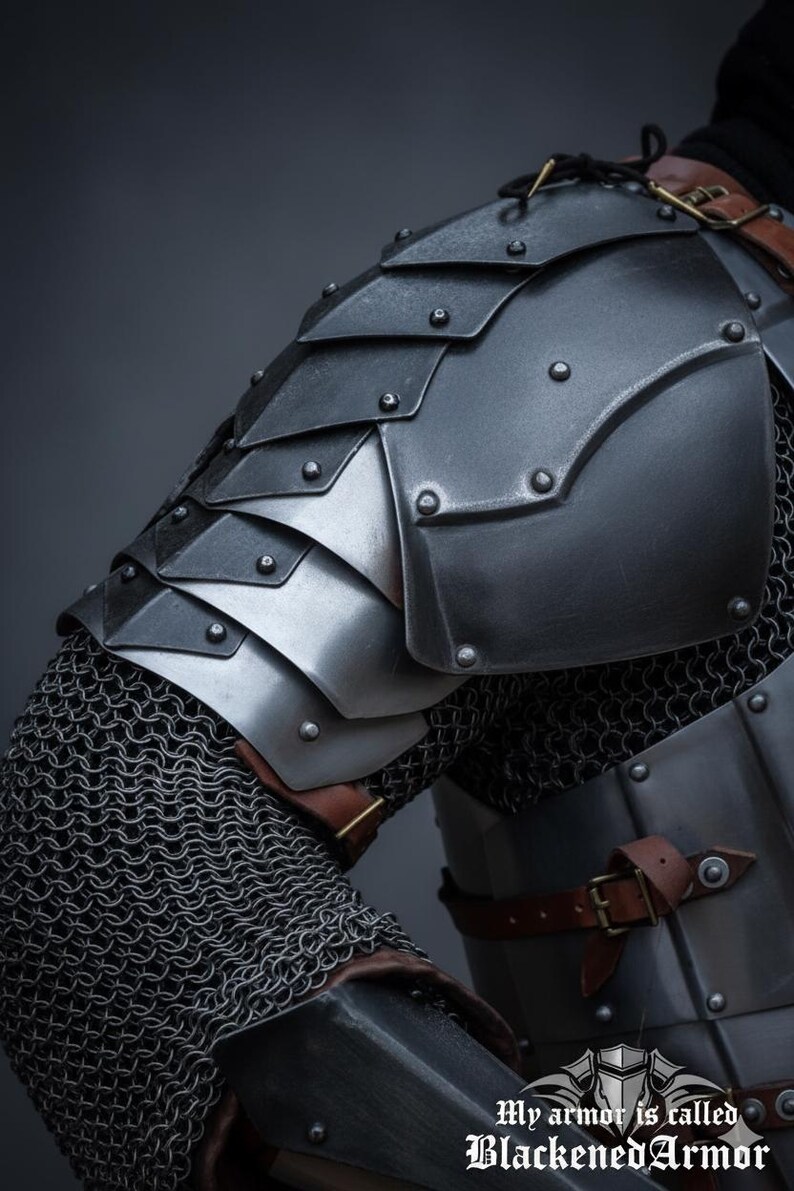 Dark Dreki Steel Knight Full Body Armor Suit ~ Medieval Knight Armor ...