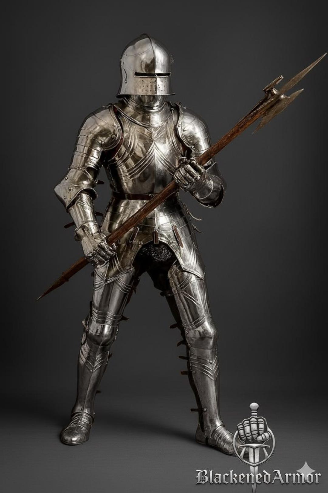 German Gothic Full Body Armor Suit: 15th Century Knight Larp Cosplay - Etsy