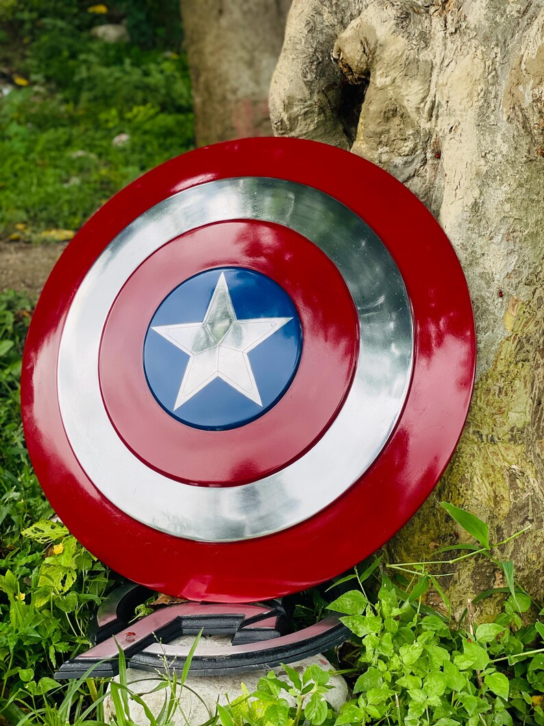 Captain America Shield ~ Marvel-inspired Cosplay Prop ~ LARP & Comic ...